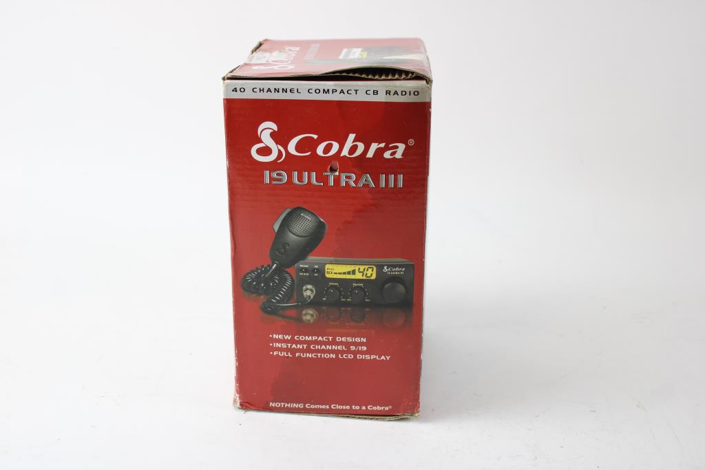 Scobra I9 Ultra III 40 Channel Compact Radio | Property Room