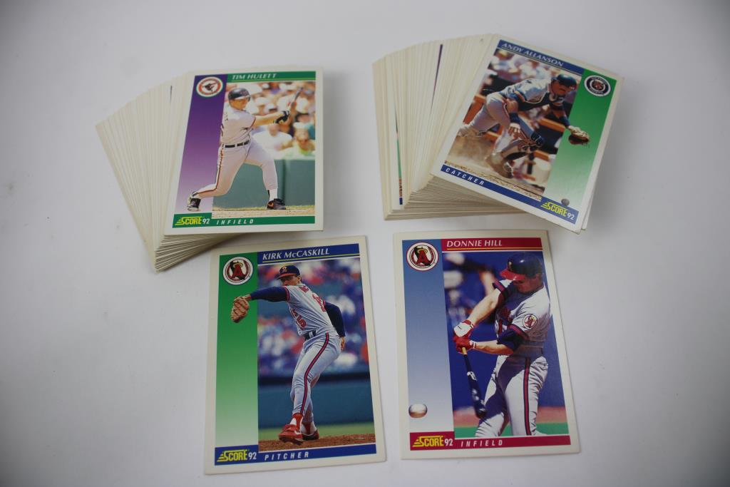 Score, Sky Box, And More Trading Card Lot, 100+ Pieces | Property Room