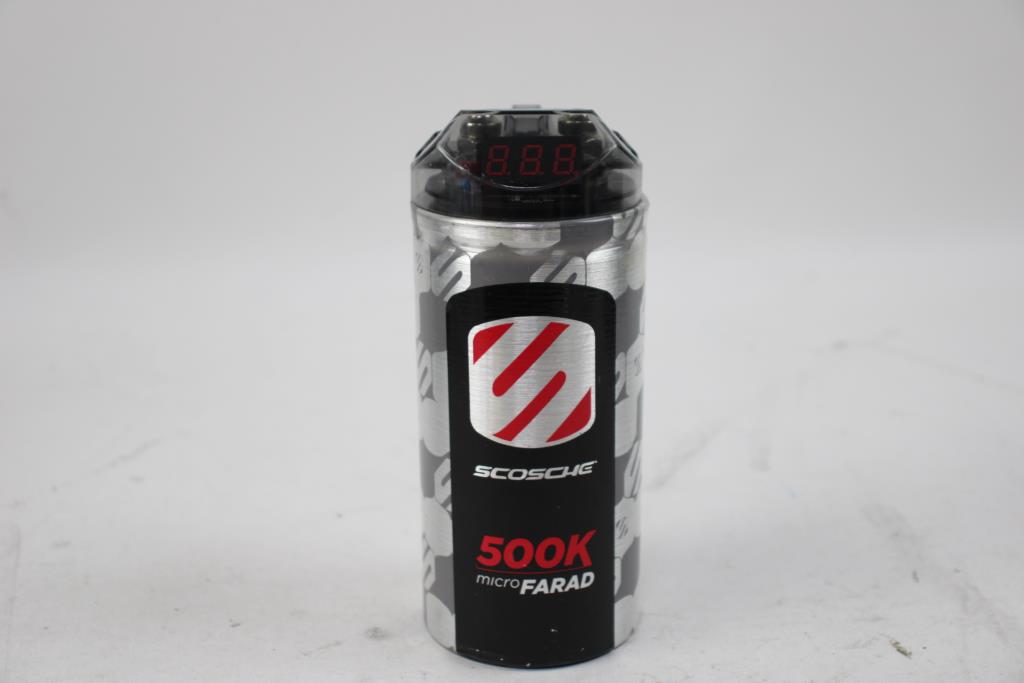 Scosche, Farad 500K Micro Digital, Raptor 1 Farad/20 Vdc | Property Room