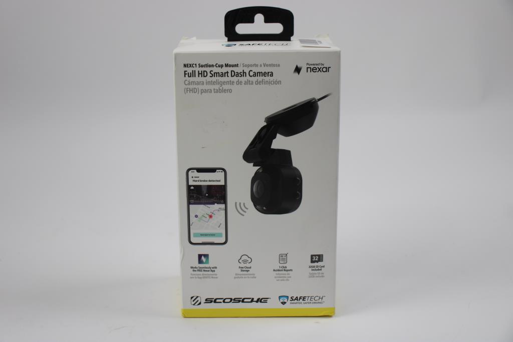 Scosche, Full Hd Smart Dash Camera | Property Room