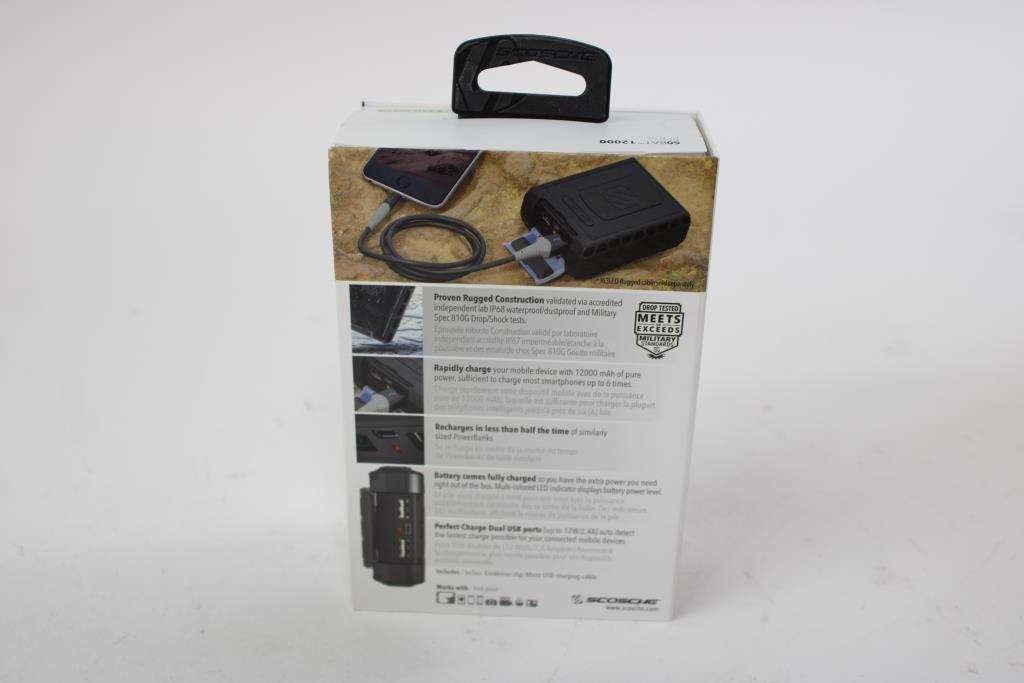 Scosche GoBAT 12000 Portable Battery Backup | Property Room