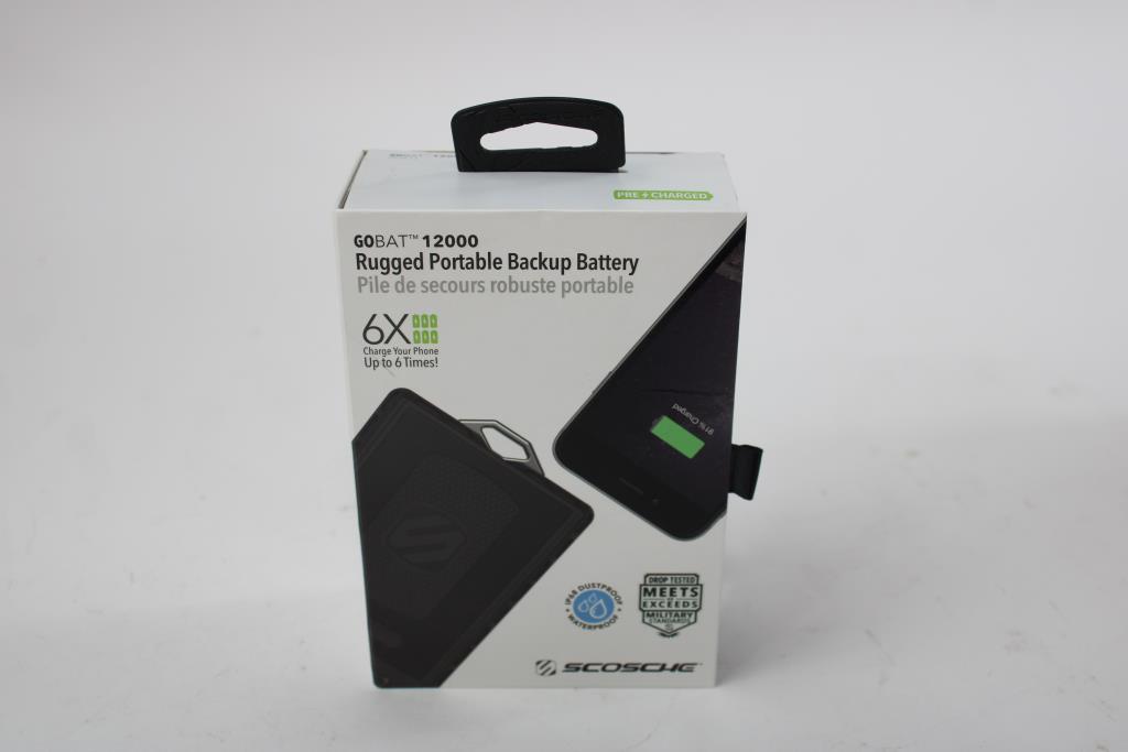 Scosche GoBAT 12000 Portable Battery Backup | Property Room