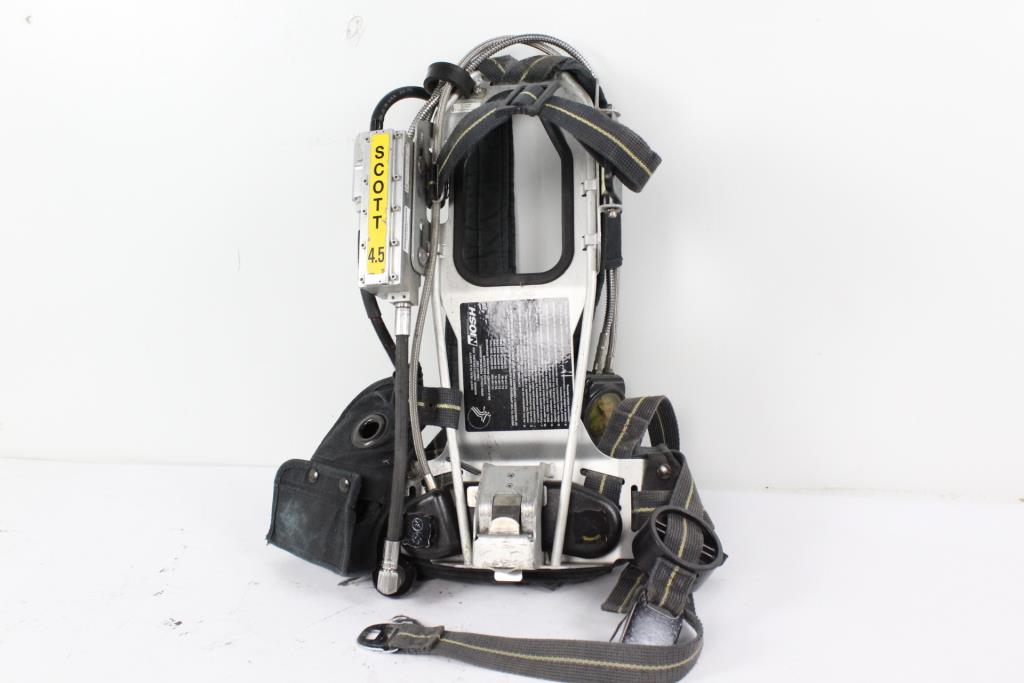 Scott 804415-01 SCBA Backpack Assembly Harness 4.5 | Property Room