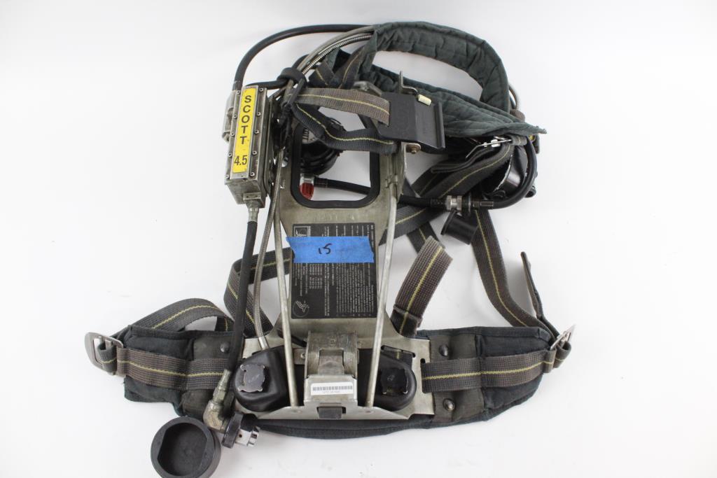 Scott SCBA 1997 NFPA Wireframe | Property Room