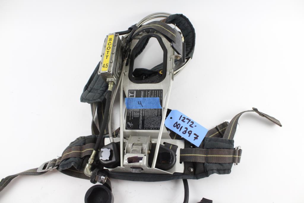 Scott SCBA 1997 NFPA Wireframe | Property Room