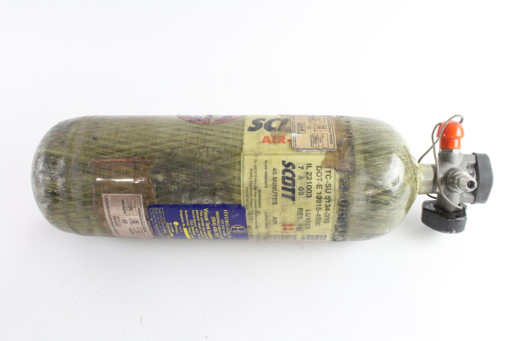 Scott S.C.B.A. Air Tank | Property Room