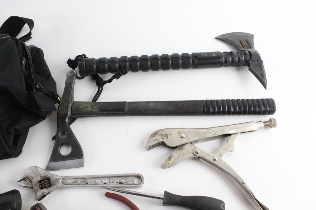 Screw Drivers, Vice Grips, And More, 10+ Pieces | Property Room