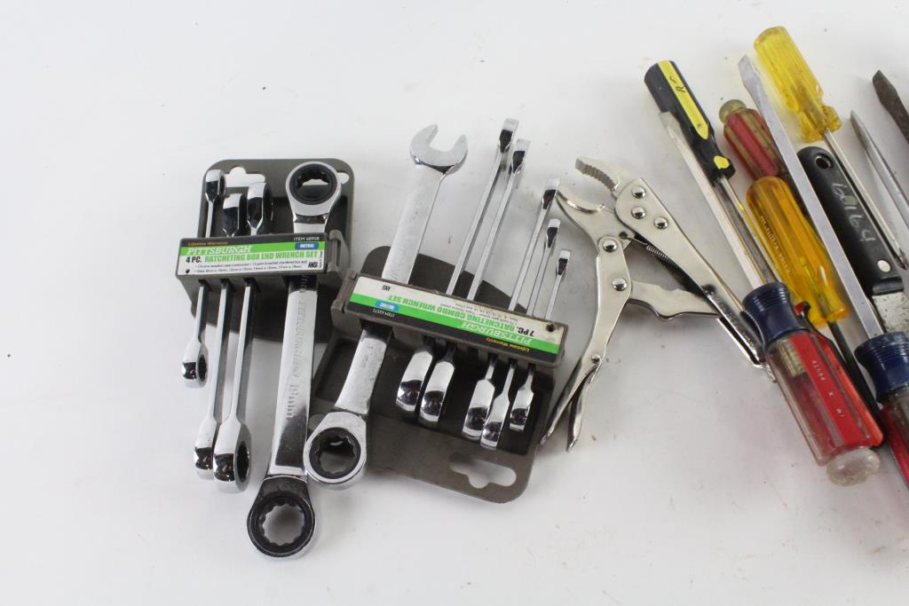 Screw Drivers, Vice Grips, And More, 10+ Pieces | Property Room