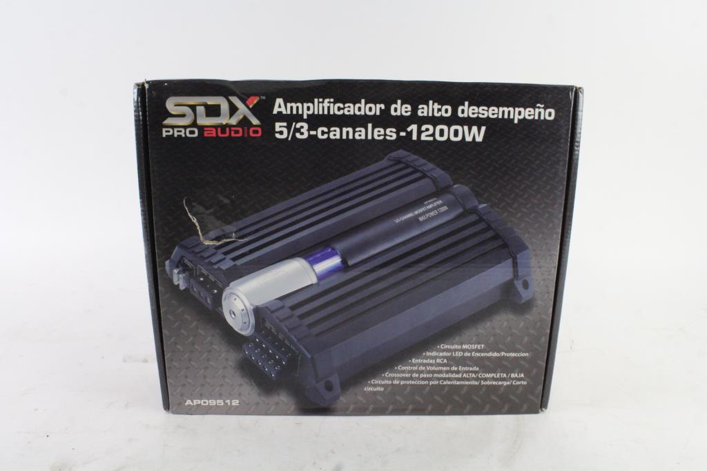 SDX Pro Audio Amplifier | Property Room