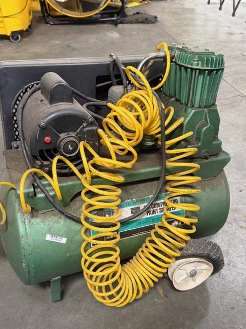 Sears Air Compressor Paint Sprayer - SOLD FOR PARTS ONLY | Property Room