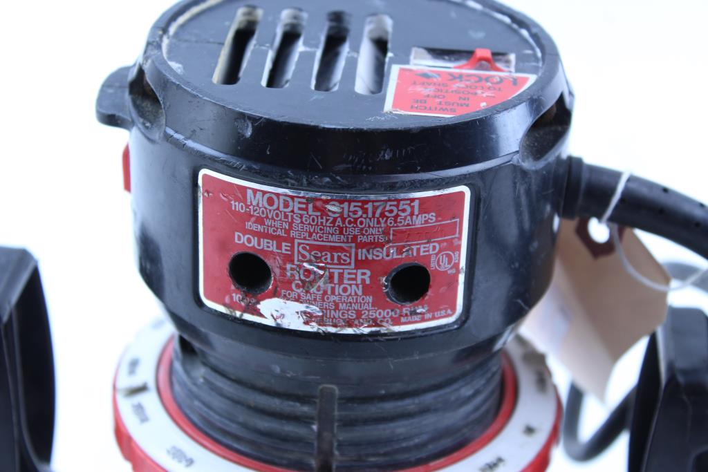 Sears Craftsman Router | Property Room