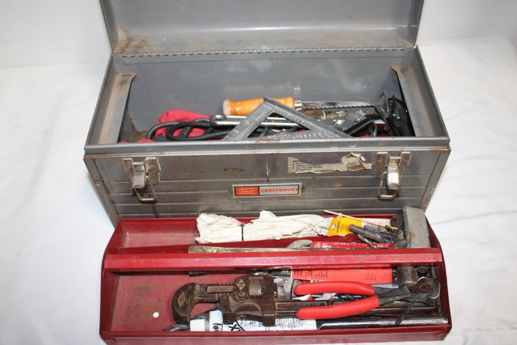 Sears Craftsman Tool Box With Bits, Wrench, And More | Property Room