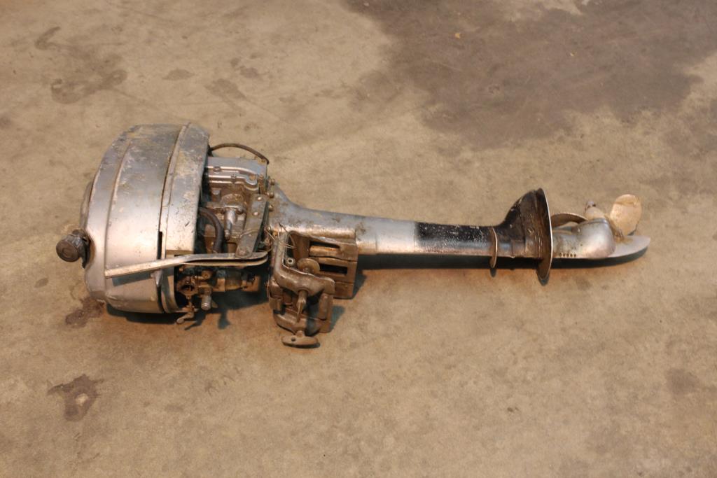 Sears Roebuck 7.5 HP Outboard Motor Vintage 571.58711 Boat Motor ...