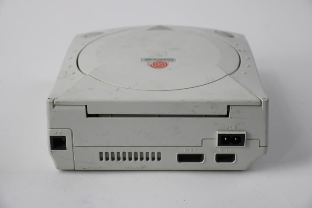 SEGA Dreamcast With Bass Fishing Game, And Fishing Rod Controller ...