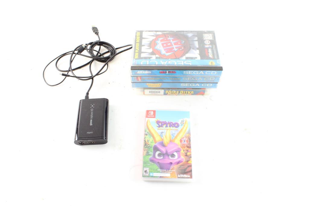 Sega Games, Spyro For Switch & More, 6 Pieces | Property Room
