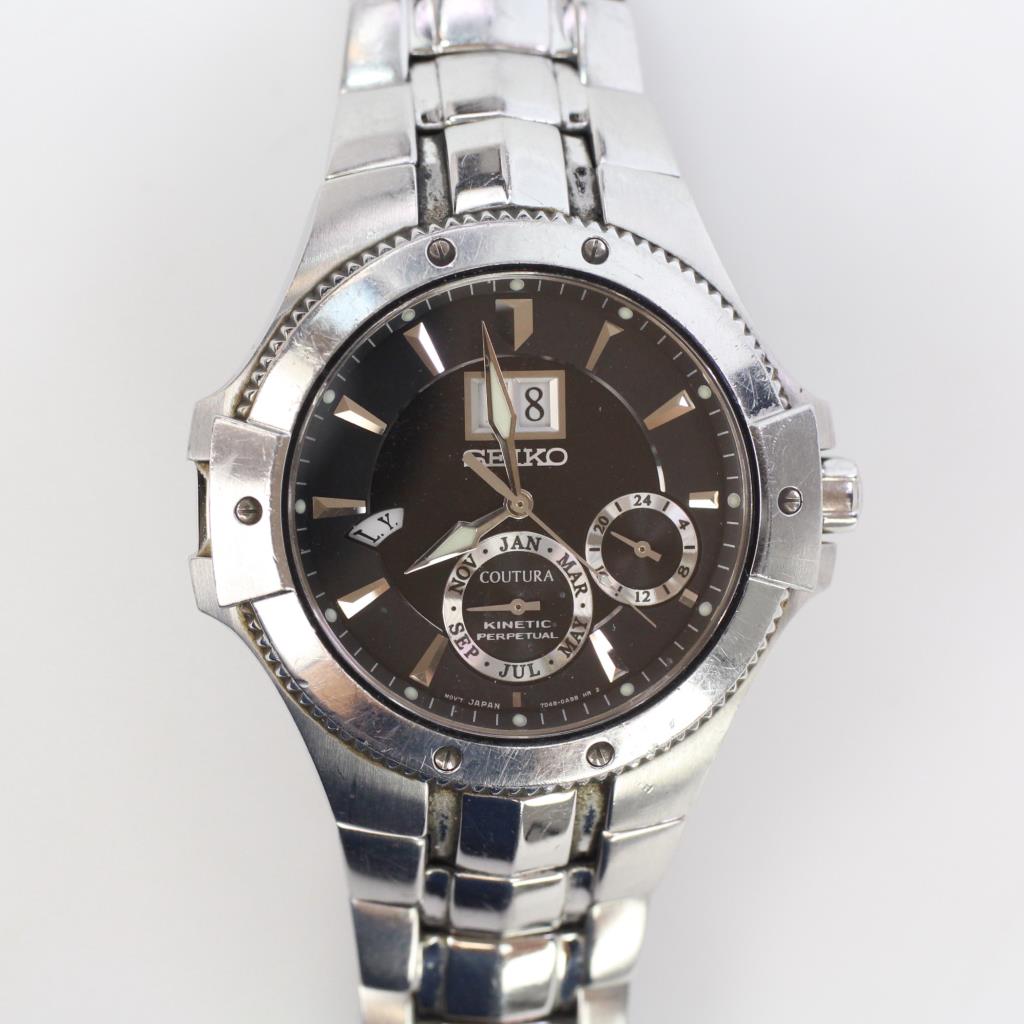 Seiko Coutura Kinetic Perpetual Watch | Property Room