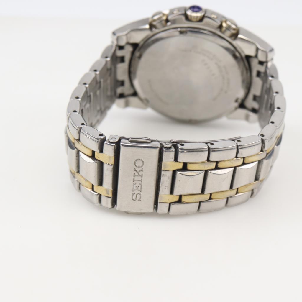 Seiko Solar Chronograph Watch | Property Room