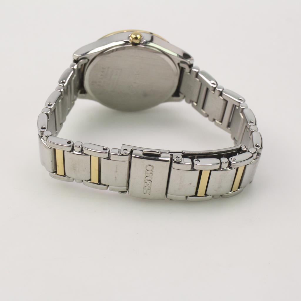 Seiko Solar Pearl Face Watch | Property Room