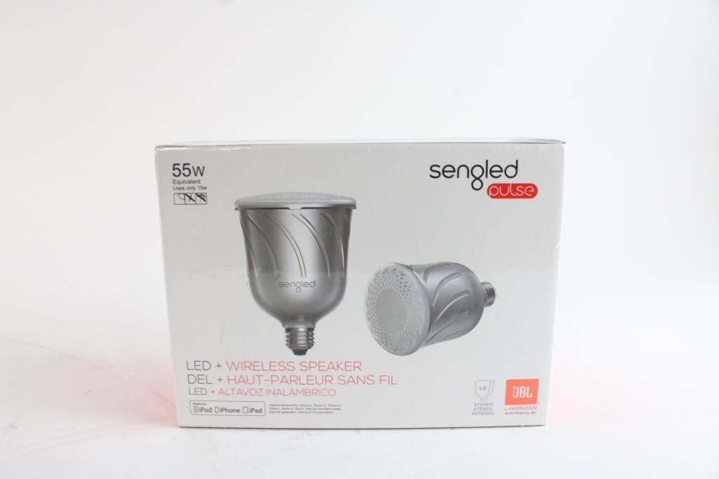 Sengles Pulse 55w Speaker Bulbs | Property Room