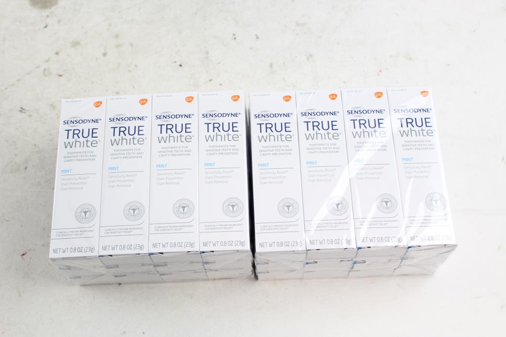 Sensodyne True White Toothpaste; 10+ Pieces | Property Room