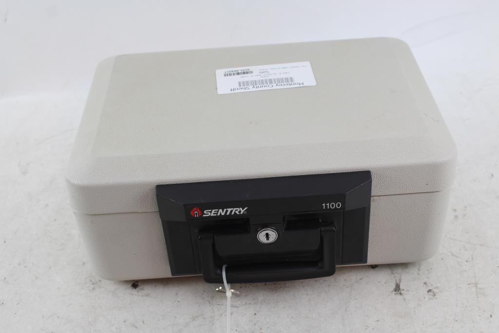 Sentry 1100 Security Chest And Key | Property Room
