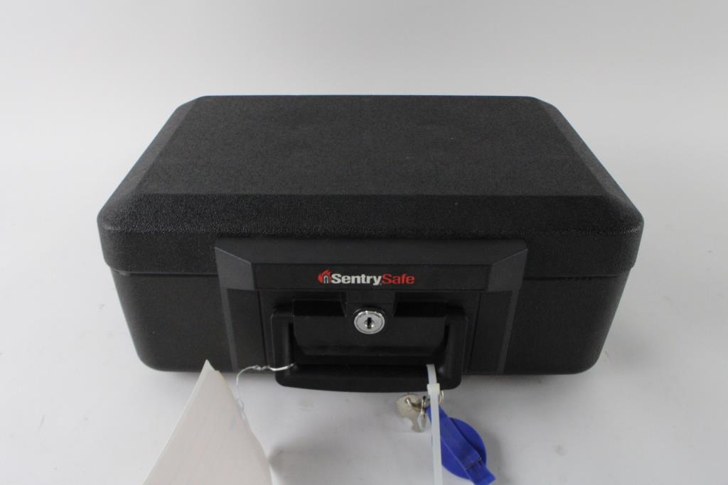 Sentry Safe Locking Safe With Carry Handle, Keys Included | Property Room