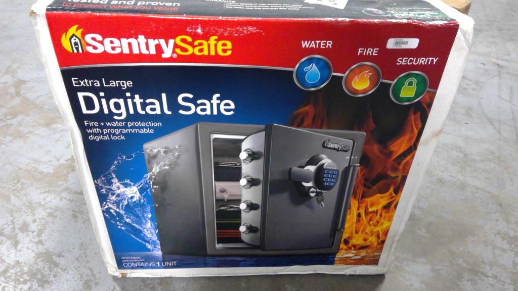 Sentry SFW123GDC Digital Fire And Waterproof Safe | Property Room