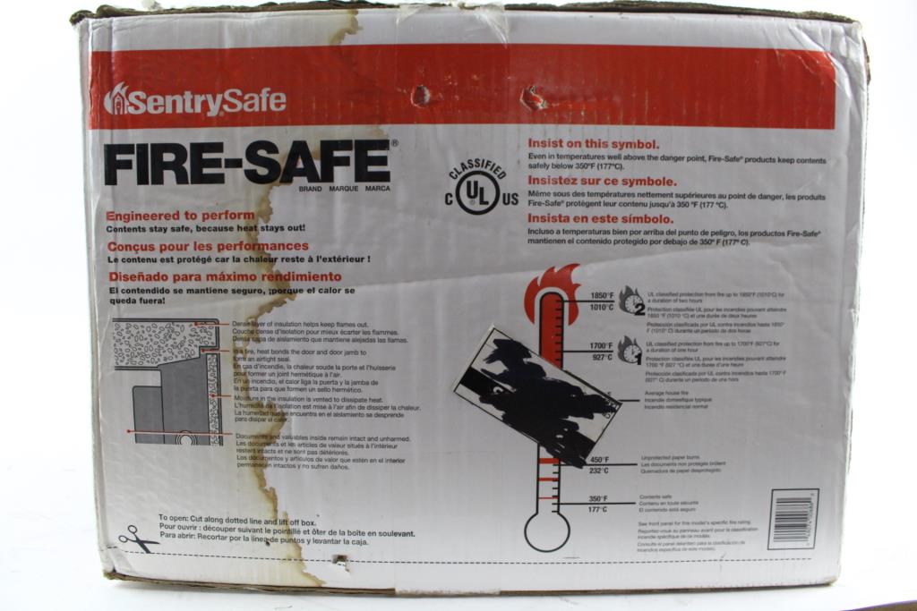 SentrySafe, Fire-Safe Combination Lock, MS0100 | Property Room