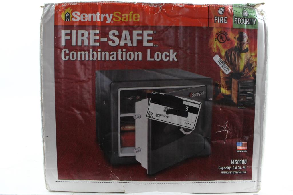 SentrySafe, Fire-Safe Combination Lock, MS0100 | Property Room