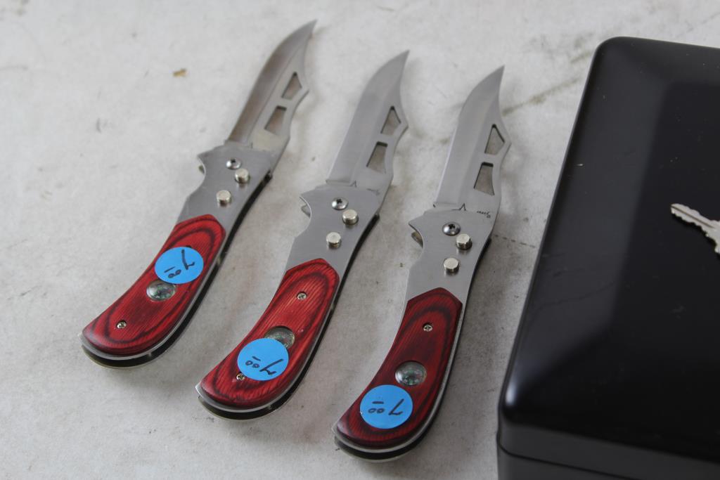 SentrySafe Lock Box, Steel Feng Li Folding Knife And More | Property Room