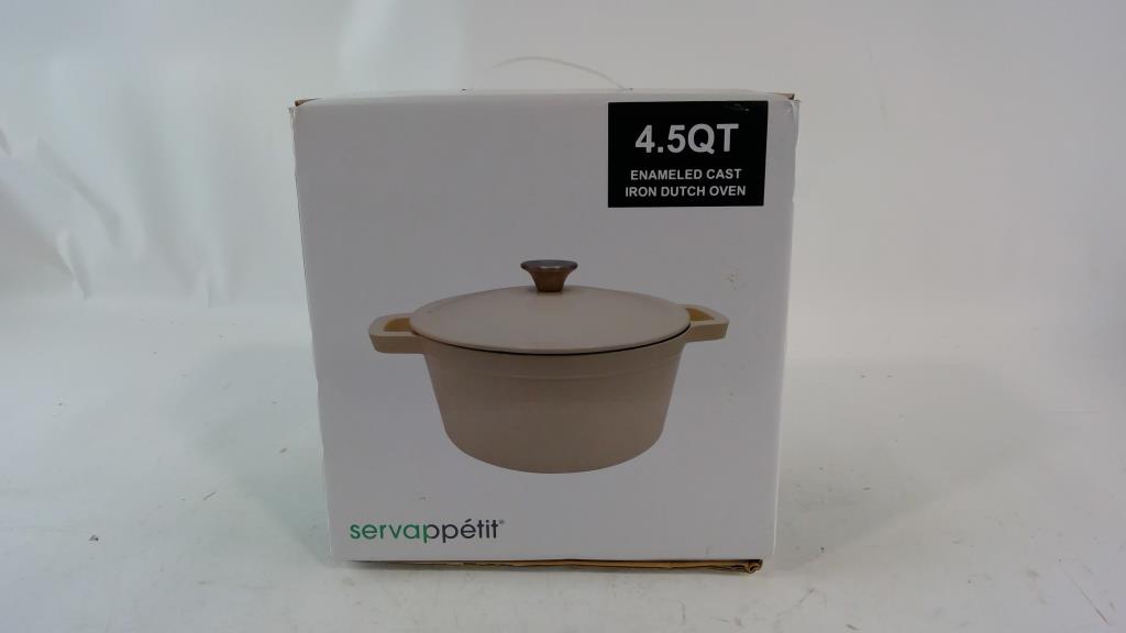 Servappetit 4.5 QT Enameled Cast Iron Dutch Oven | Property Room