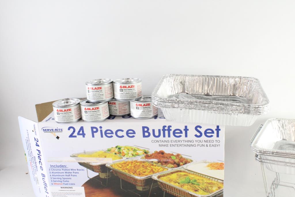 Serve-Rite 24-Piece Buffet Serving Set | Property Room