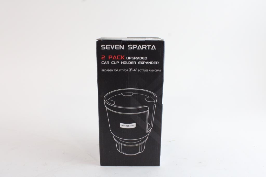 Seven Sparta 2-Pack Upgraded Car Cup Holder Expander | Property Room