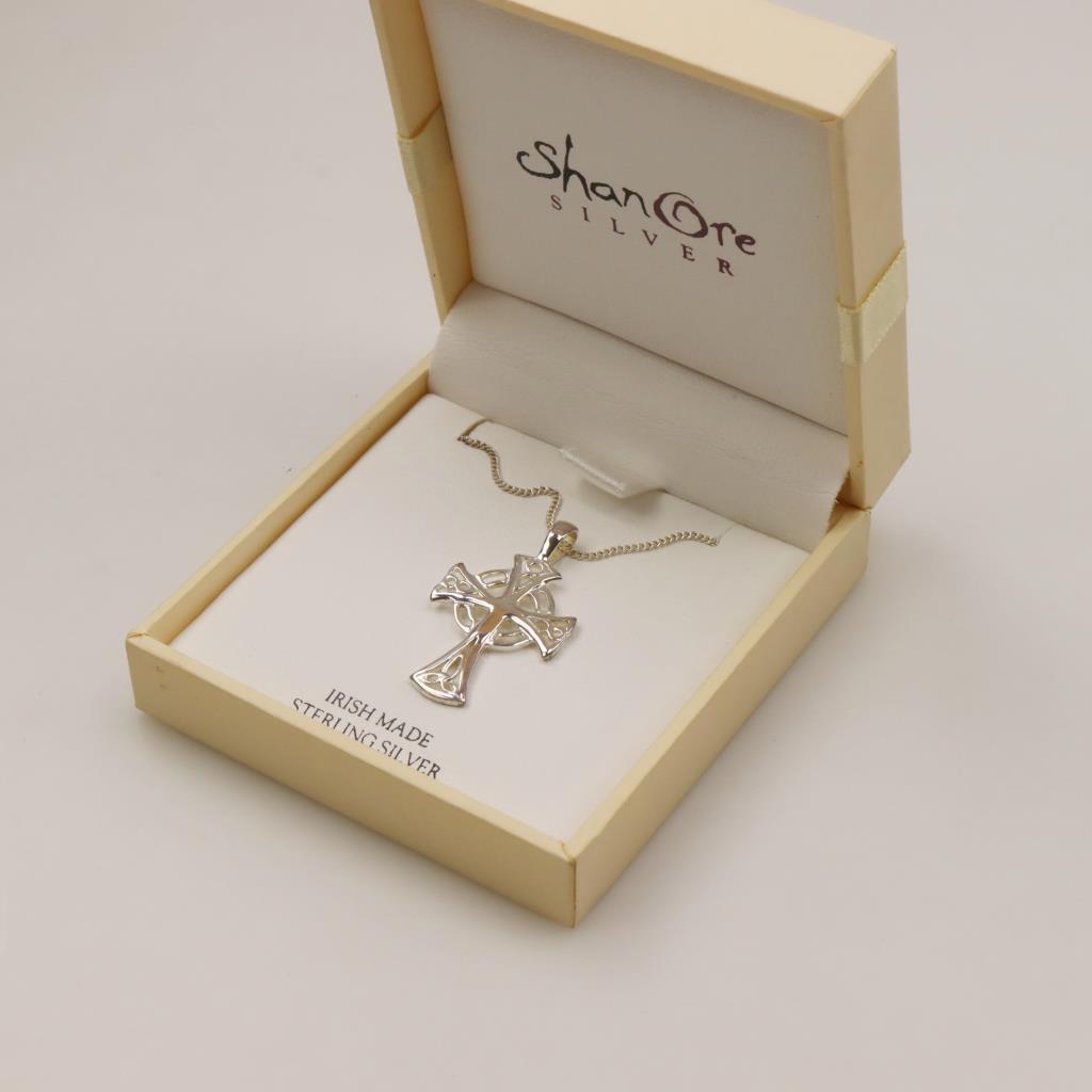 Shanore Sterling Silver Cross Necklace | Property Room