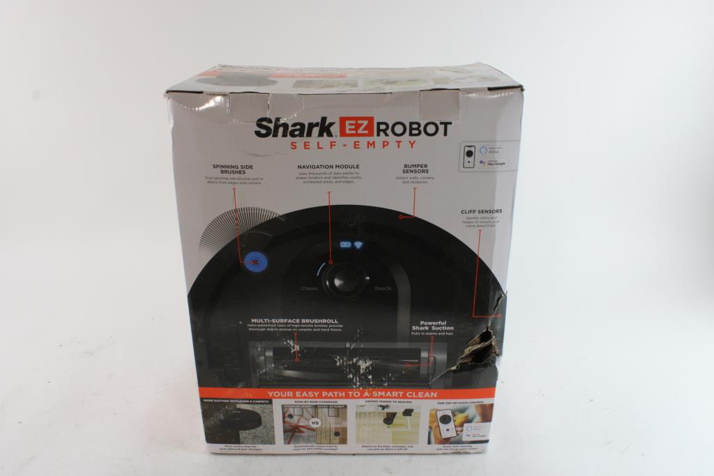 Shark EZ Robot Self-Empty Vacuum | Property Room