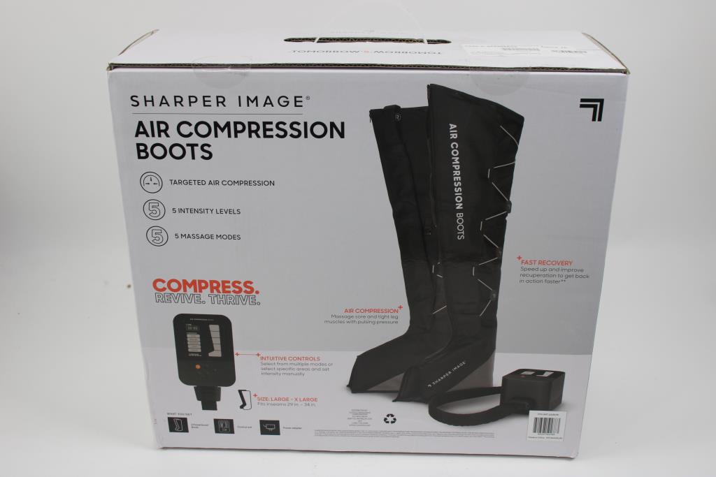 Sharper Image, Air Compresor Boots, Large-XL | Property Room