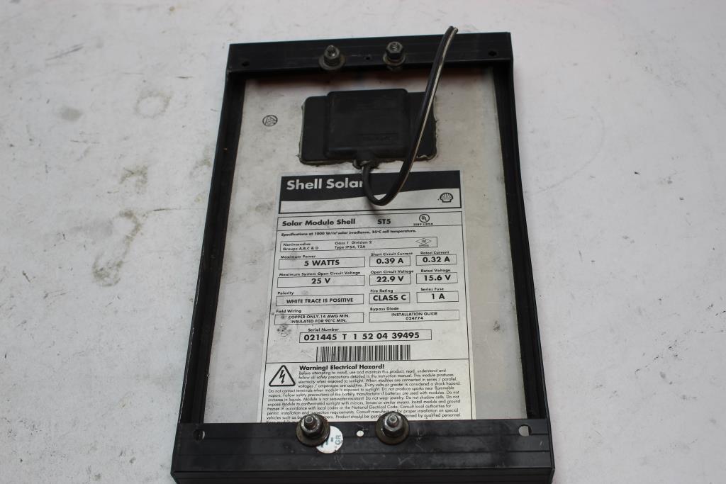 Shell Solar Module | Property Room