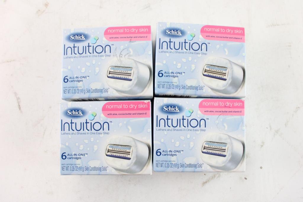 Shick Intuition Shaver 4 Pieces | Property Room