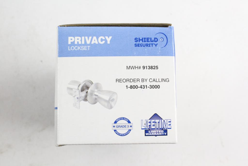 Shield Security Privacy Lockset | Property Room
