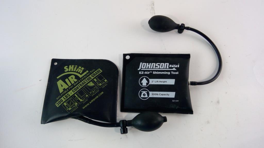 Shim Air Inflatable Pry Bar&Leveling Tool, 2 Pieces | Property Room