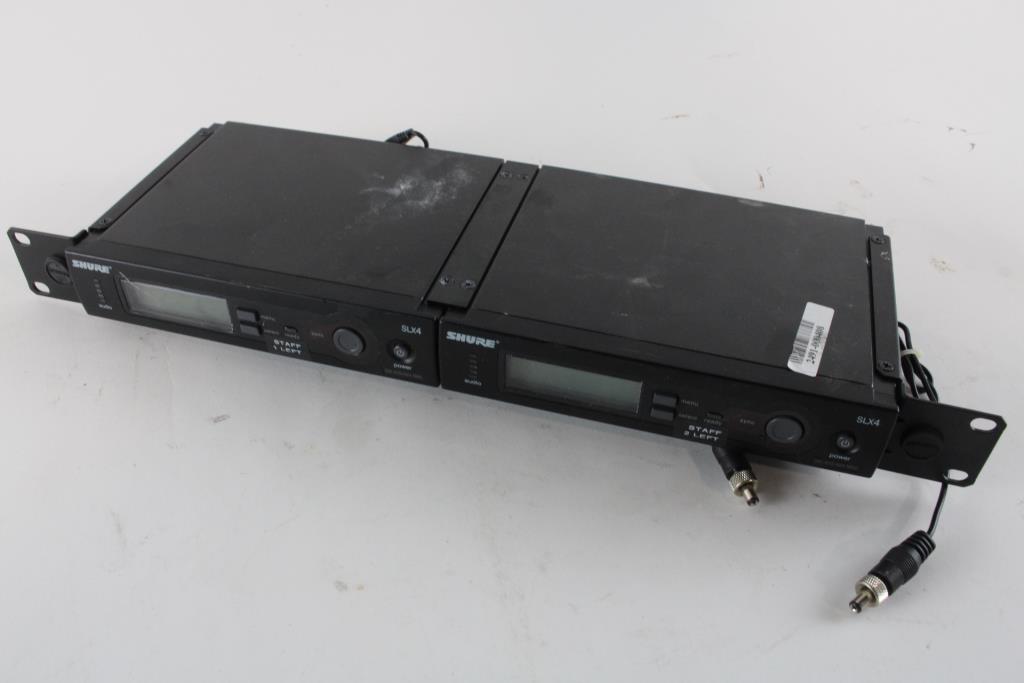 Shure Audio Receiver Rack | Property Room