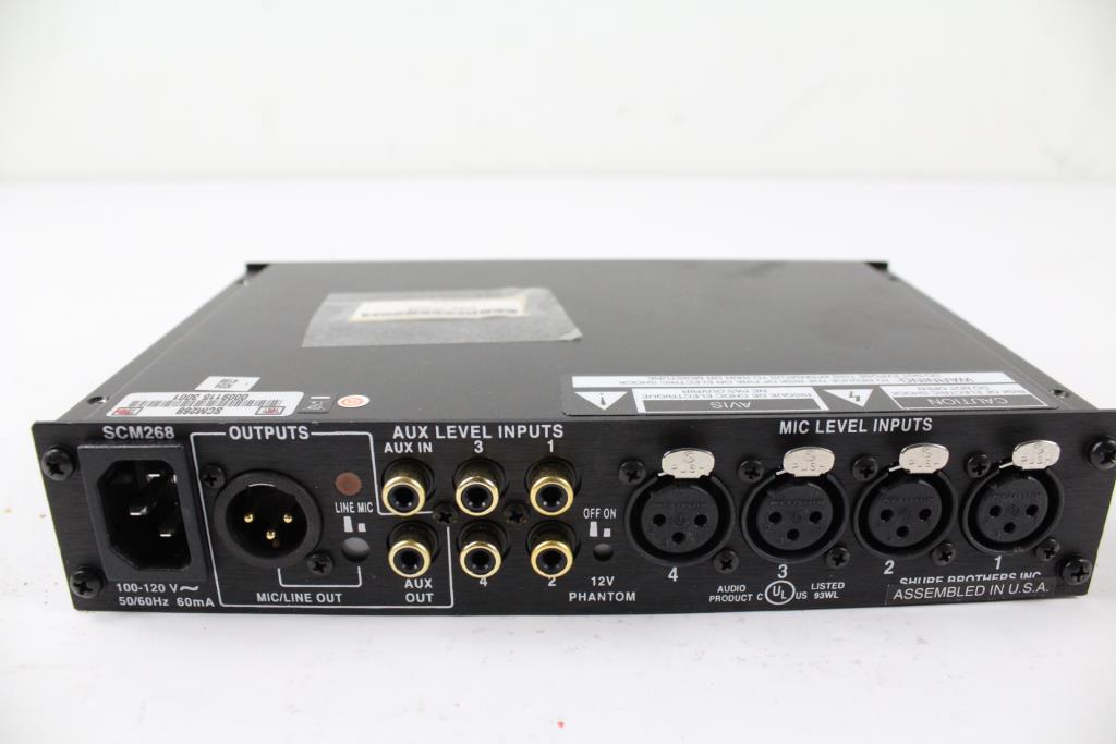 Shure SCM268 Microphone Mixer | Property Room