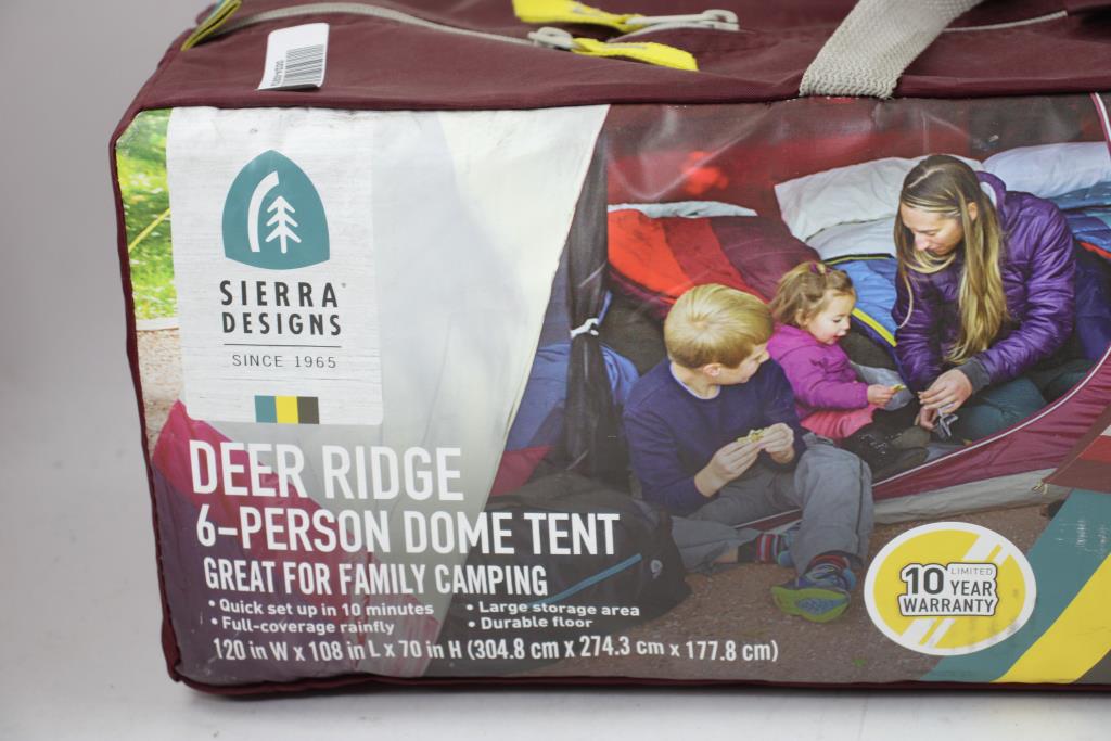 Sierra Designs, Deer Ridge 6 Persone Dome Tent | Property Room