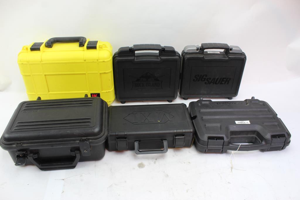 Sig Sauer, Doskosport, Ultra Case+ More Assorted Gun Cases 6 Pieces ...