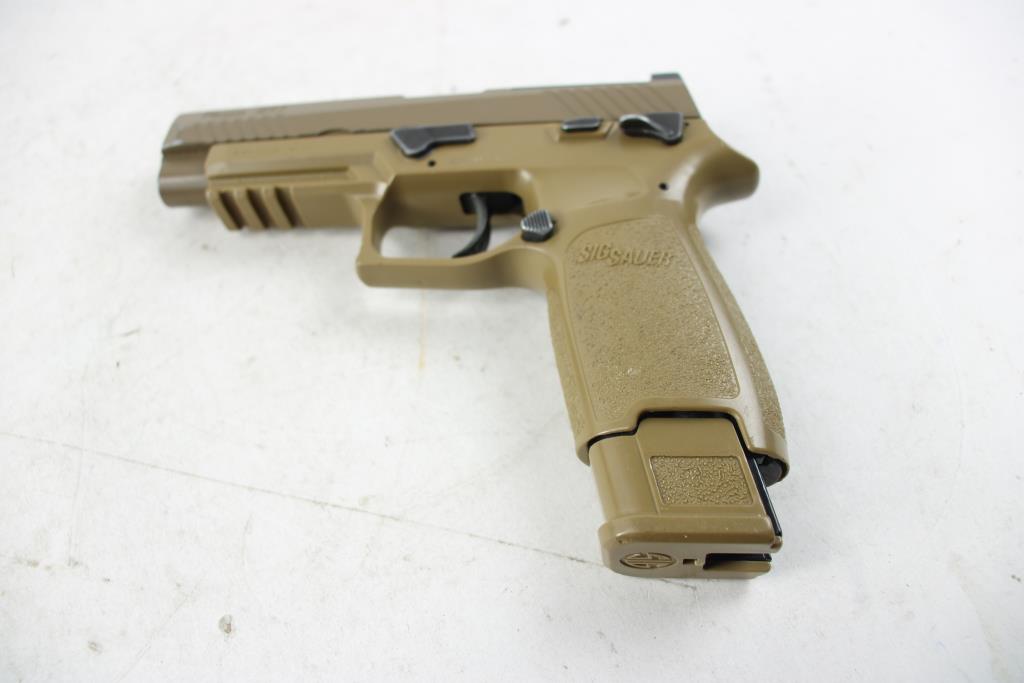Sig Sauer Pro Force M17 Airsoft Pistol, Tan | Property Room