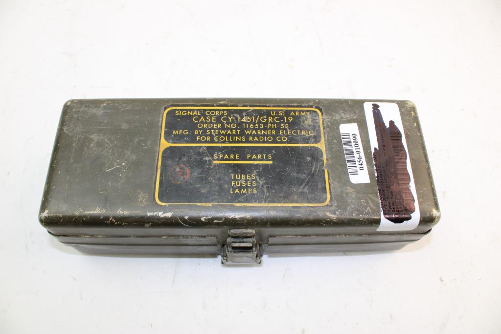 Signal Coprs U.S. Army Case | Property Room