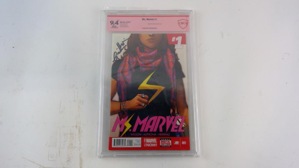 Signed Ms. Marvel Comic | Property Room