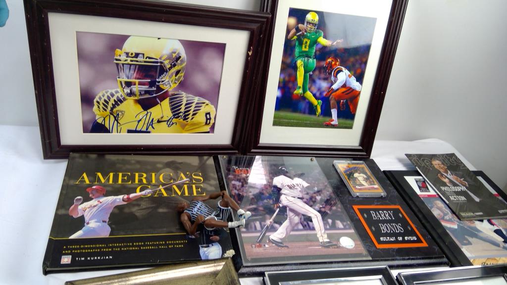 Signed Pictures, Framed Cards, And More, 10 Pieces | Property Room