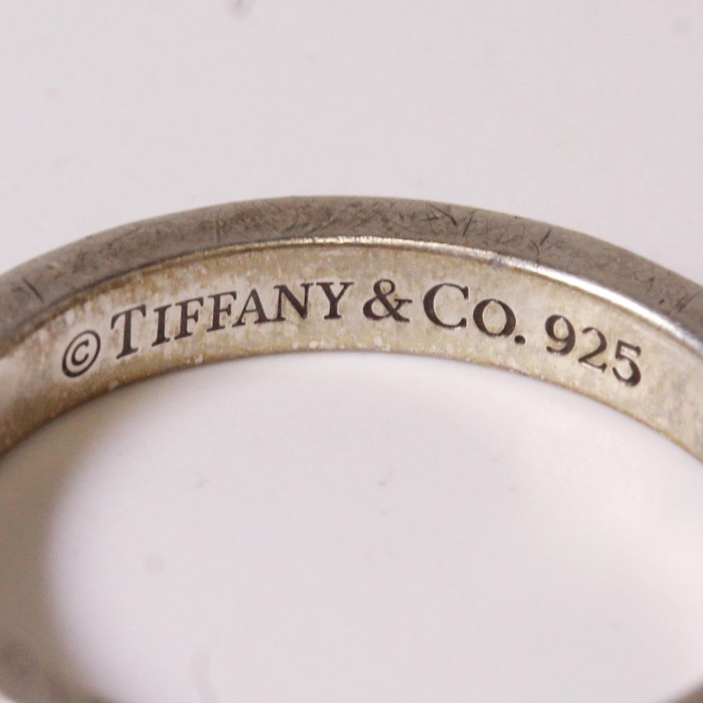 Silver 3g Tiffany & Co. Notes Band Ring | Property Room