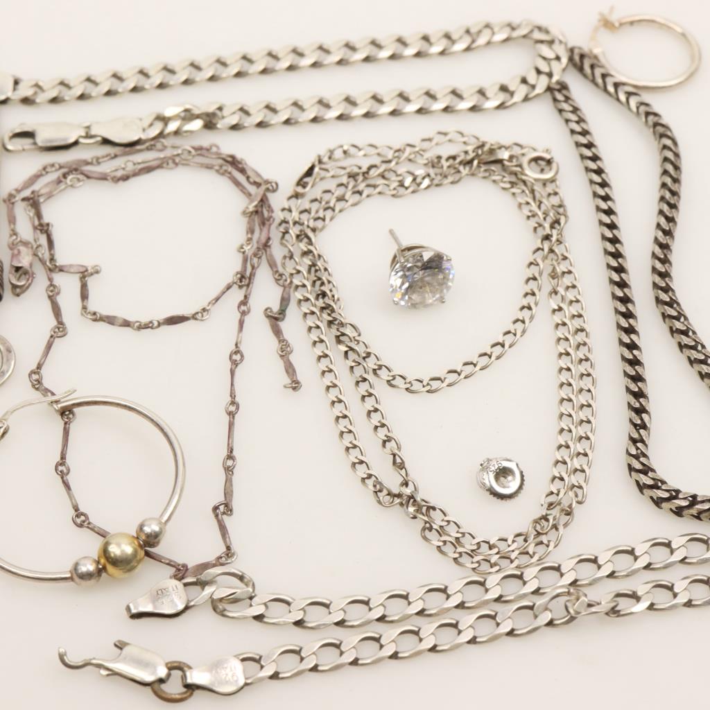 Silver Jewelry, 10 Pieces | Property Room